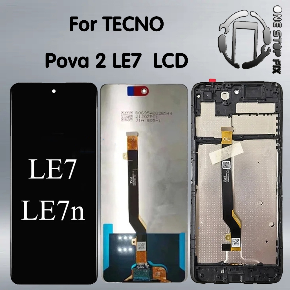 Dành Cho Infinix Tecno Pova 2 LE7 Màn Hình Hiển Thị LCD Bộ Số Hóa Bảng ...