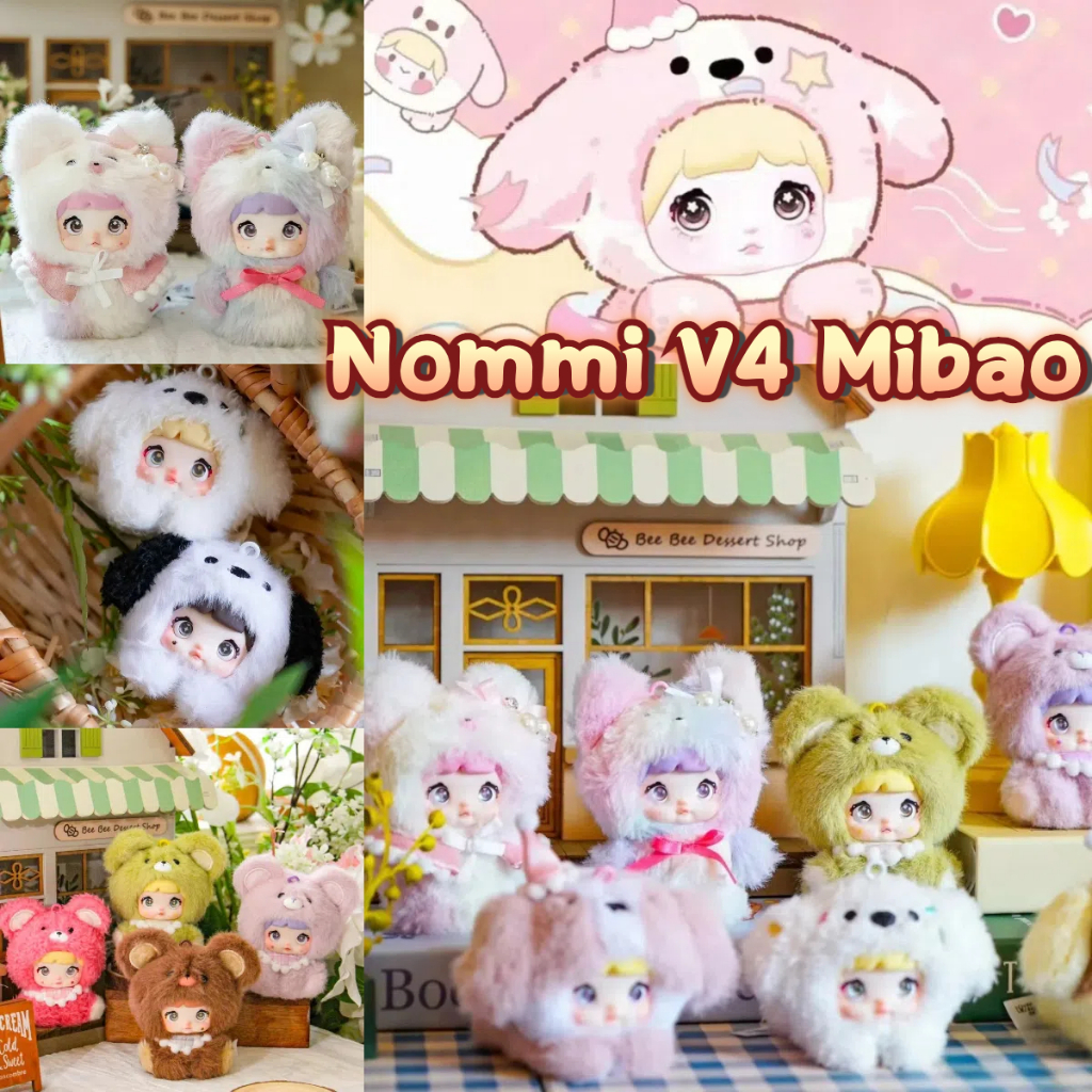 [Chính Hãng] Nommi V4 Hộp Mù | Nommi Mibao Blind Box Búp bê Plush 1 Cái ...