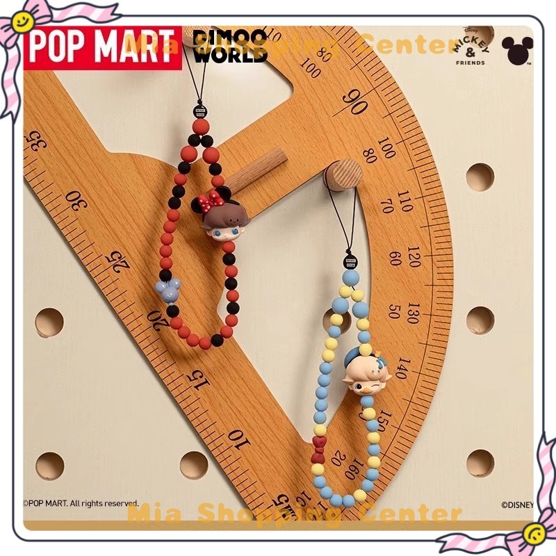 Popmart DIMOO World x Disney Mickey Phone Charm Blind Box | Shopee Việt Nam
