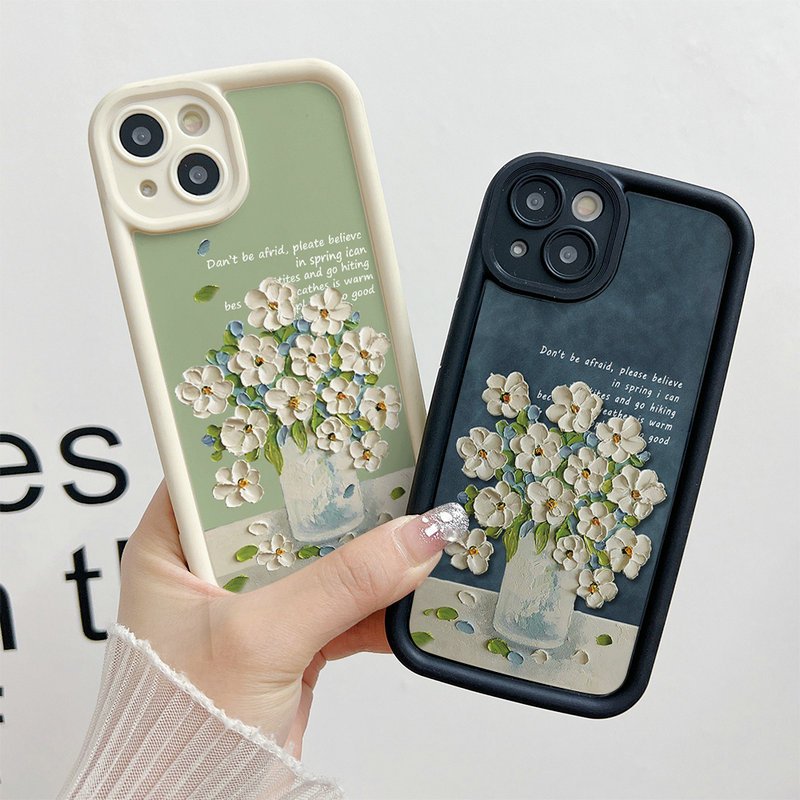 Ốp Điện Thoại Mềm Họa Tiết Tranh Sơn Dầu Hoa Cổ Điển Cho OPPO A5 Pro A3 A98 A96 A95 A94 A93 A92 ...