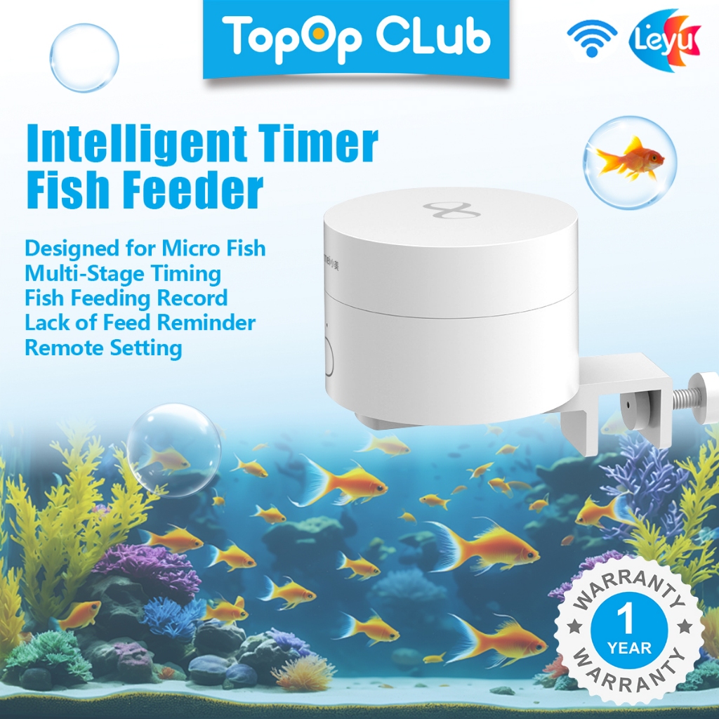 Bể cá thông minh TOPOP Thức ăn cho cá siêu nhỏ có thời gian cho ăn ...