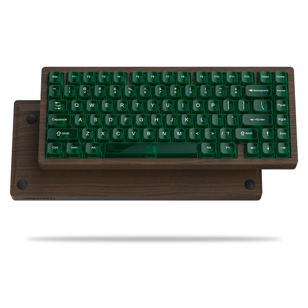 Bàn phím gỗ không dây hỗ trợ Womier WD75 75% VIA | Shopee Việt Nam