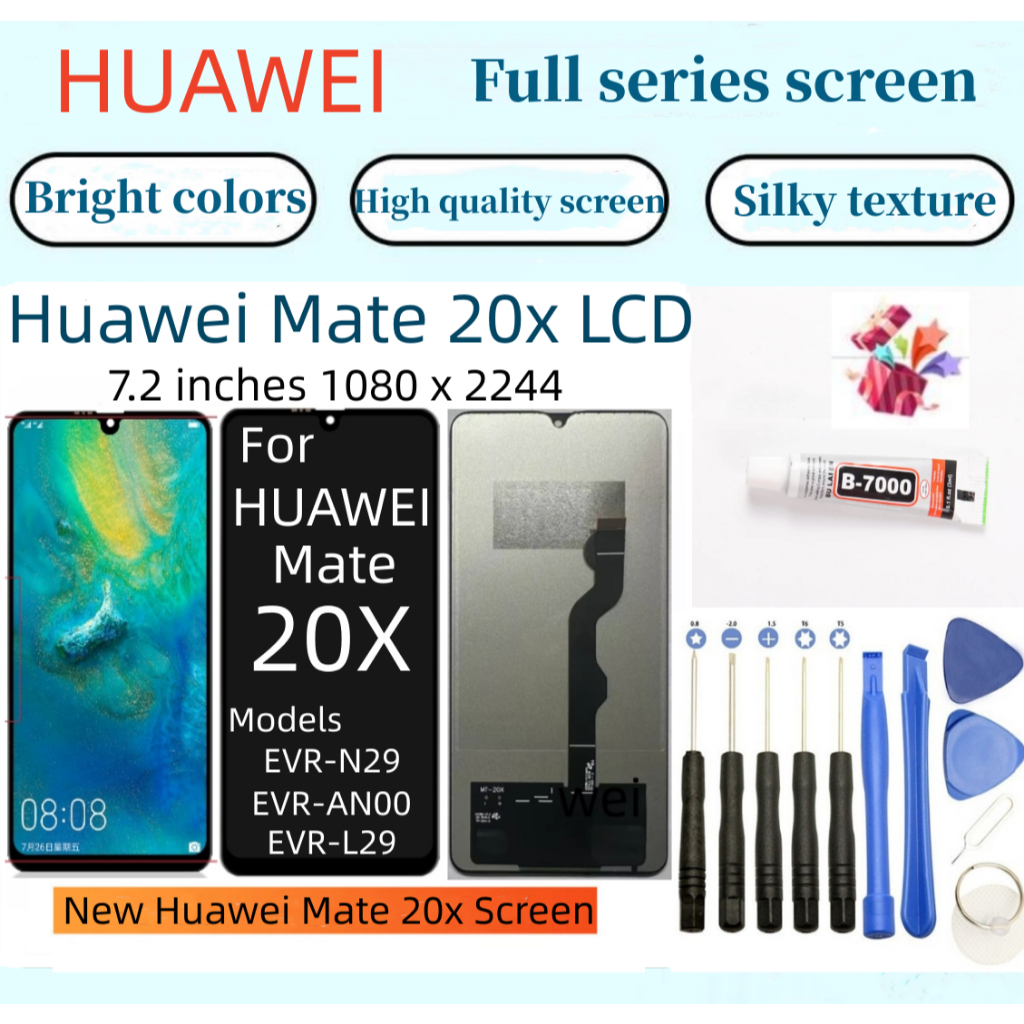 Màn hình cảm ứng HUAWEI Mate 20 X mới dành cho màn hình Mate20x EVR-L29 | Shopee Việt Nam