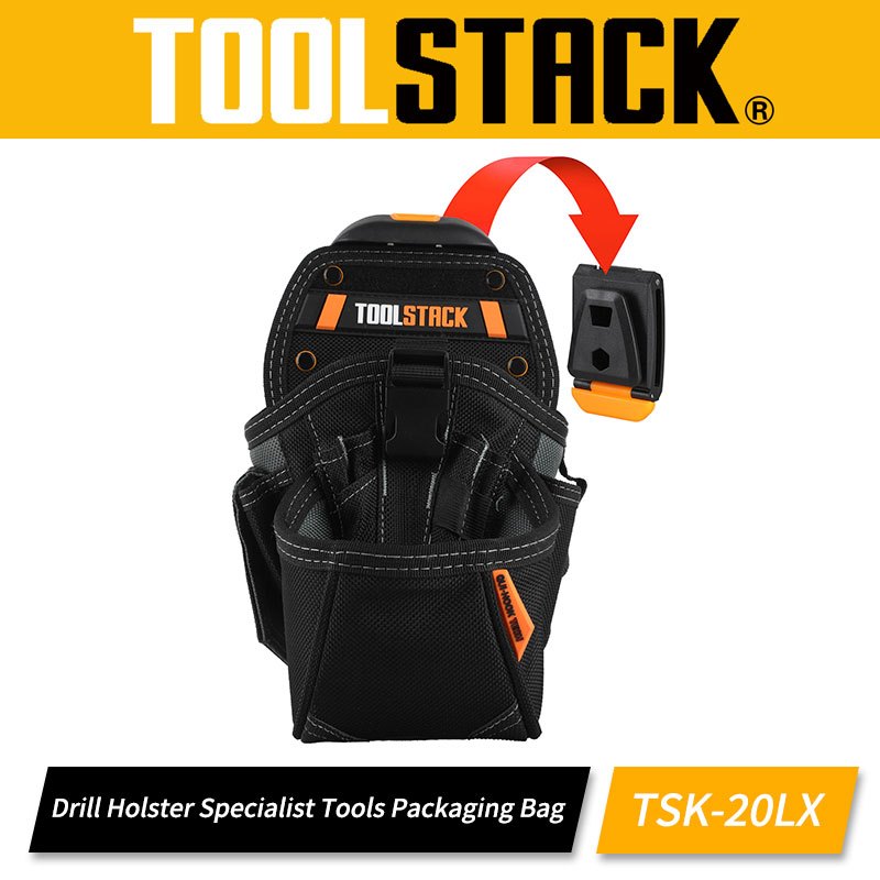 Toolstack TSK-20LX Dụng cụ đa chức năng Túi thắt lưng Túi khoan điện lớn | Shopee Việt Nam