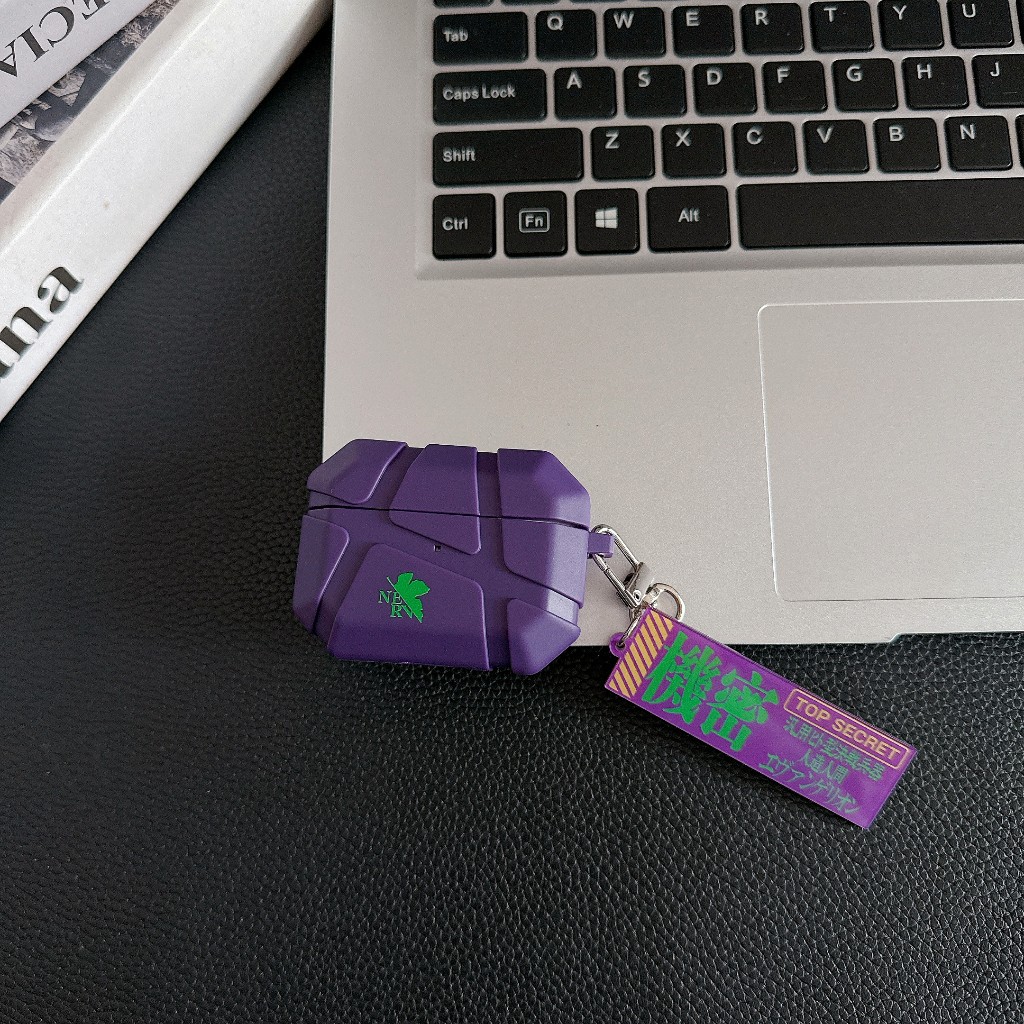 Vỏ tai nghe hoạt hình chống sốc Neon Genesis Evangelion EVA AirPods ...