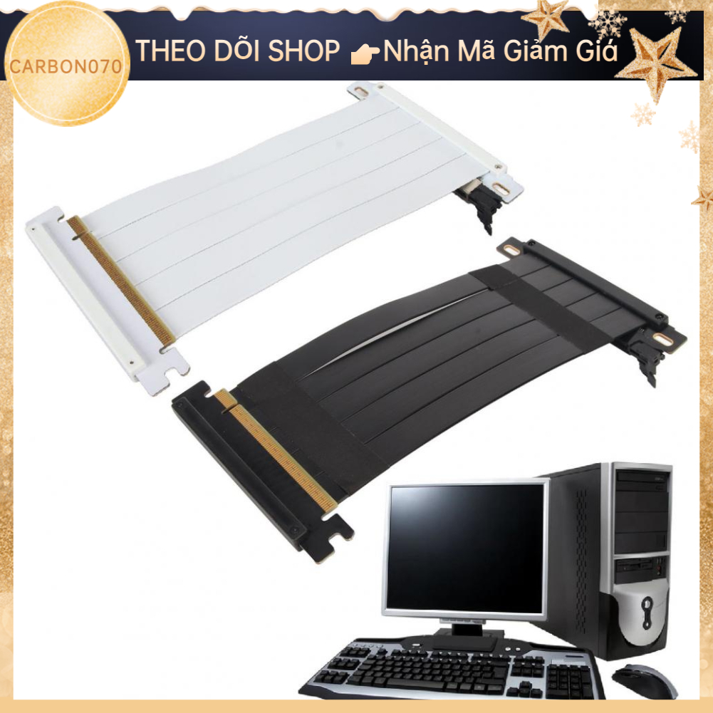 [Hàng HOT] Dây Cáp Riser PCIE 4.0X16 Nâng Tốc Độ Cao Linh Hoạt 2 Mặt ...
