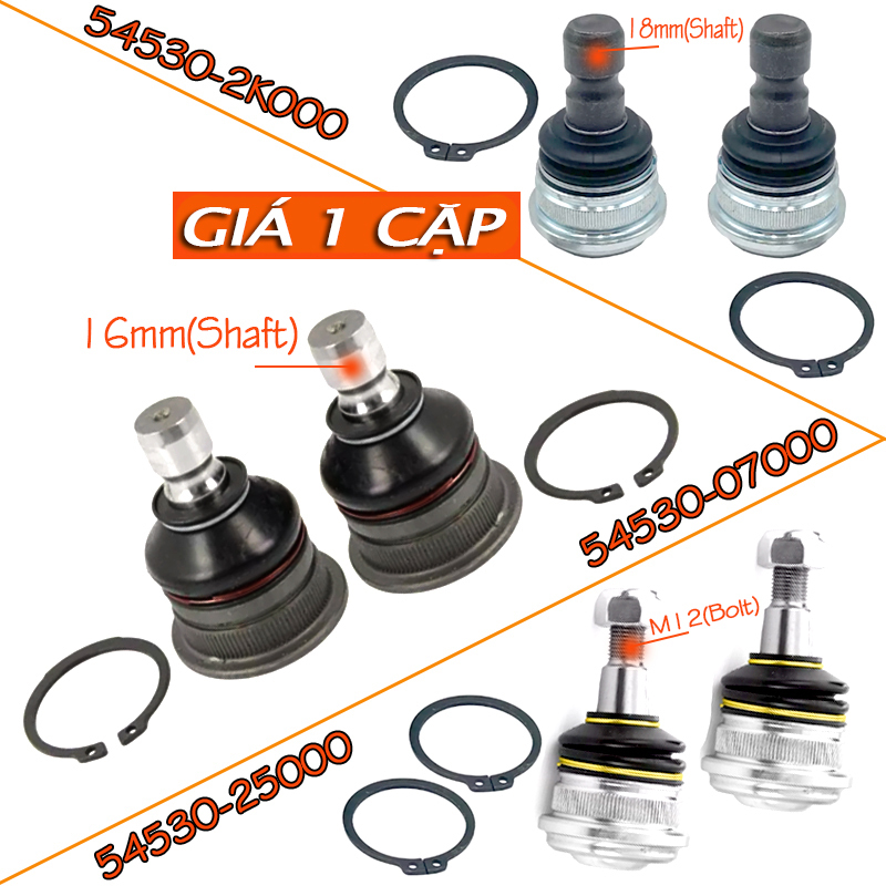 [GIÁ 1 CẶP]Rotuyn đứng Kia Morning Hyundai i10 / 545302K000 5453007000 ...