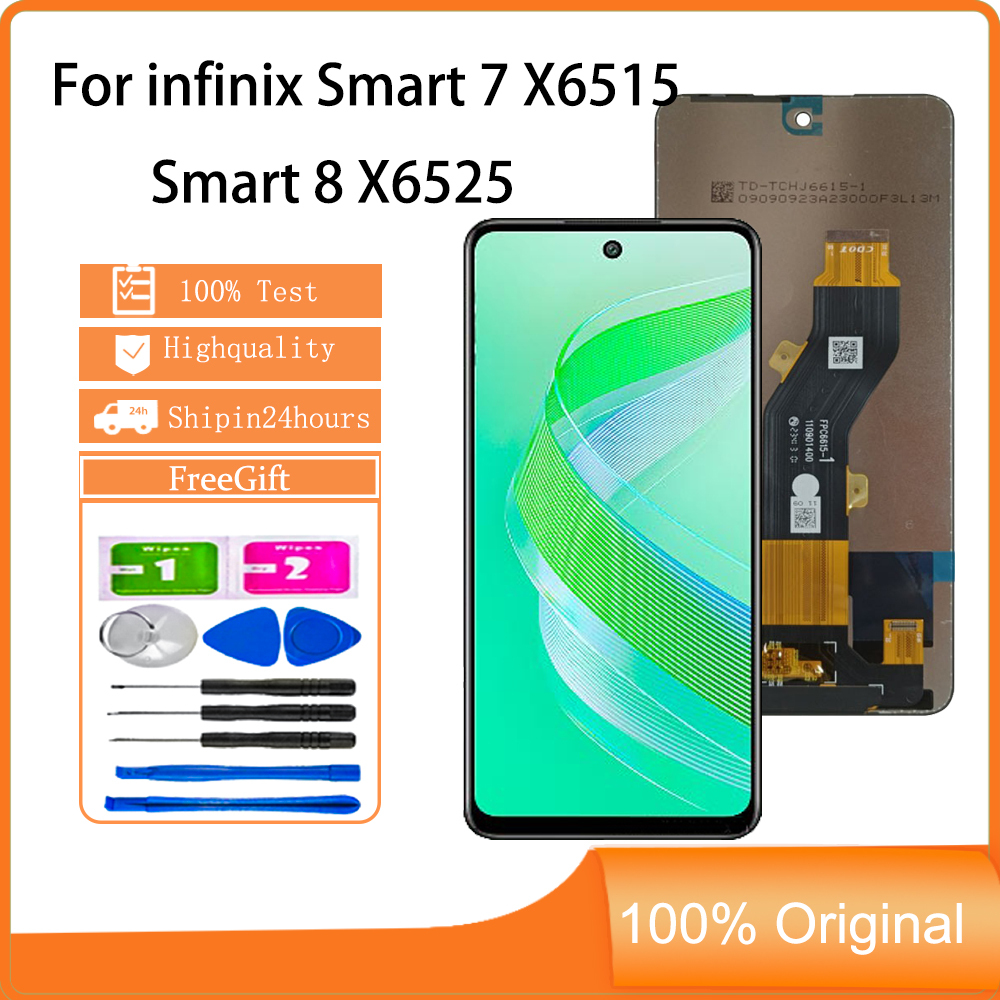 Thay thế màn hình cảm ứng LCD infinix Smart 7 X6515 8 X6525 | Shopee ...