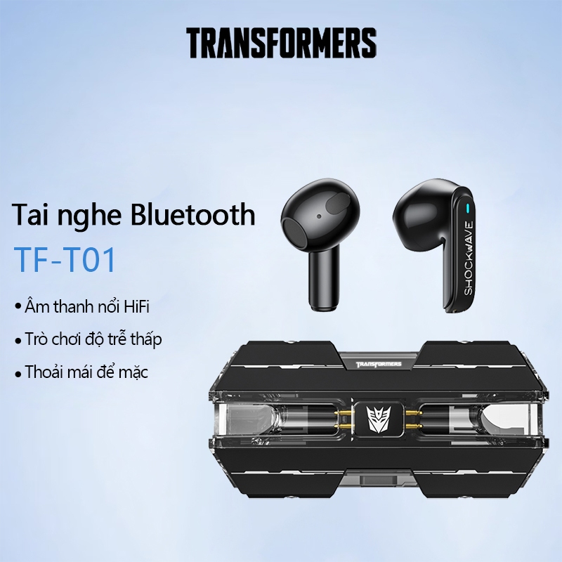 Tai Nghe Bluetooth Transformers TF-T01 Chất lượng âm thanh HD Cảm ứng ...
