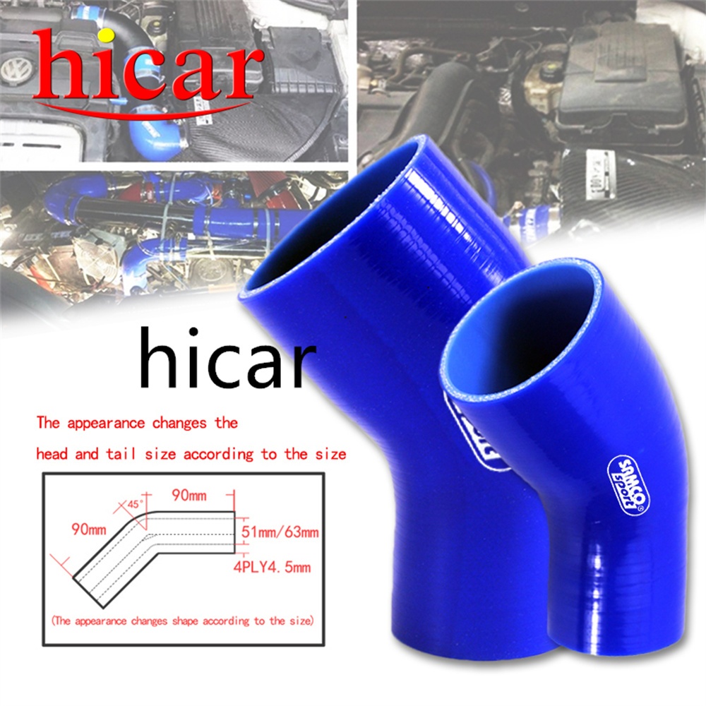 Samco 45 Độ Xanh Ống Silicon Giảm Tốc Joiner Khớp Nối Khuỷu Tay Cao Su Silicon Uốn Cong ...