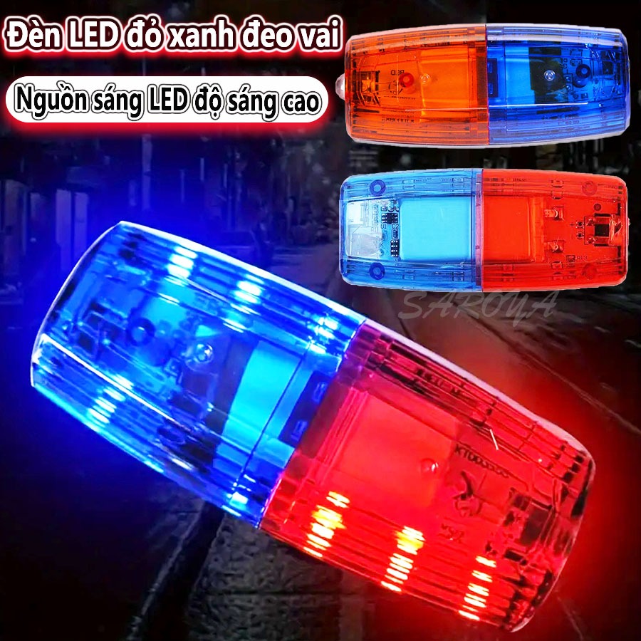 Đèn nhấp nháy vai Đèn cảnh báo Flash cho cắm trại Đèn cảnh báo an toàn ...