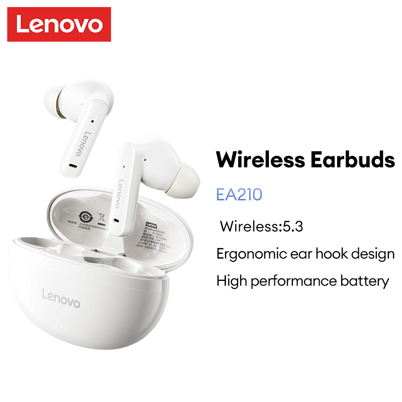 Tai nghe không dây Lenovo EA210 Tai nghe Bluetooth Cảm ứng thông minh ...