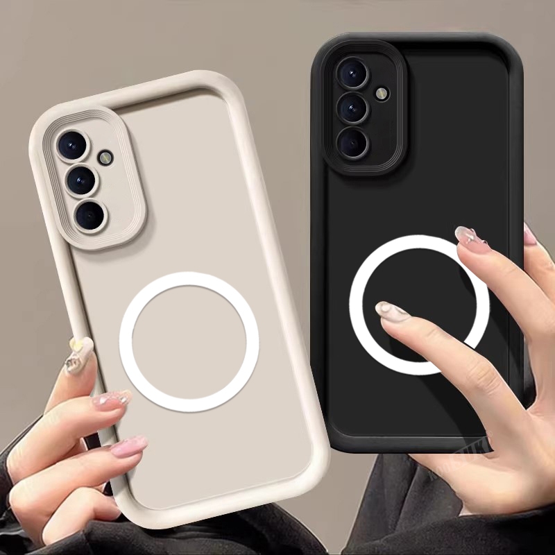 Ốp Lưng Cho Samsung Galaxy A56 A36 A16 A26 A55 A35 A25 A15 A05S Ốp Điện Thoại Sạc Từ Tính Ốp ...