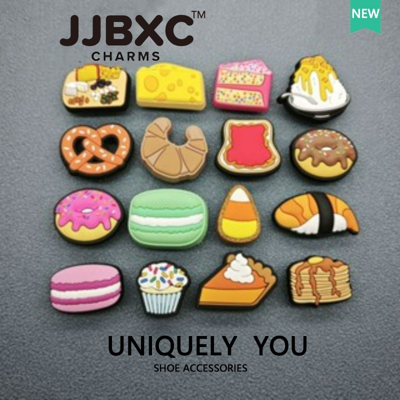 JJBXC Charm phu kien giay Cross Khoa trang tri banh donut chinh hang ...