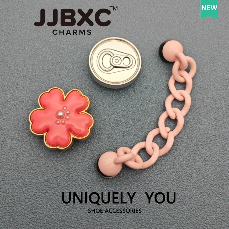 JJBXC Charm phu kien giay Cross Khoa trang tri day chuyen hoa hong ...