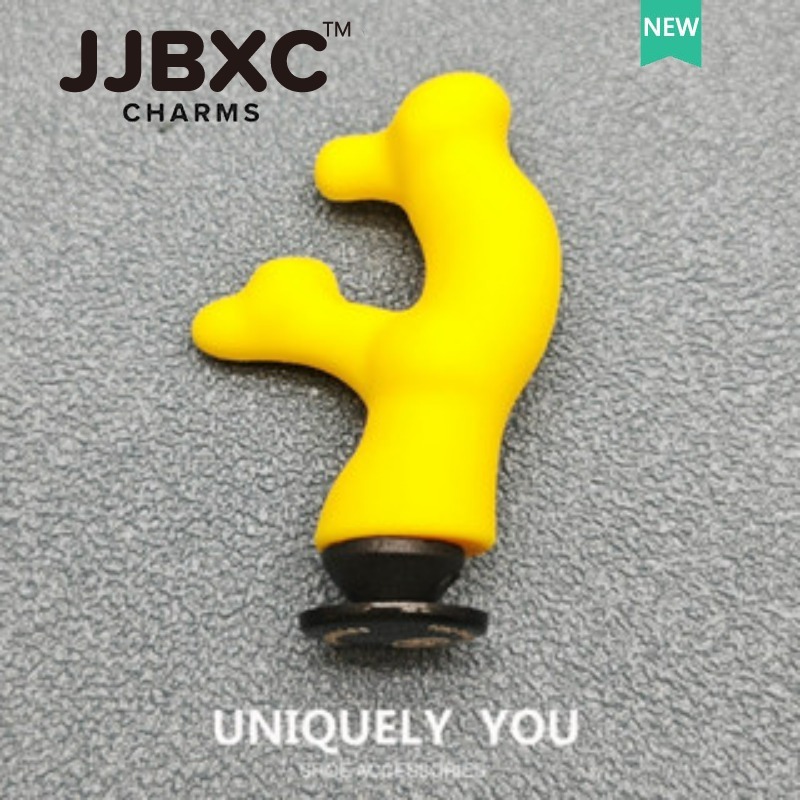 JJBXC Charm phu kien giay Cross Khoa trang tri phim hoat hinh sung huou ...