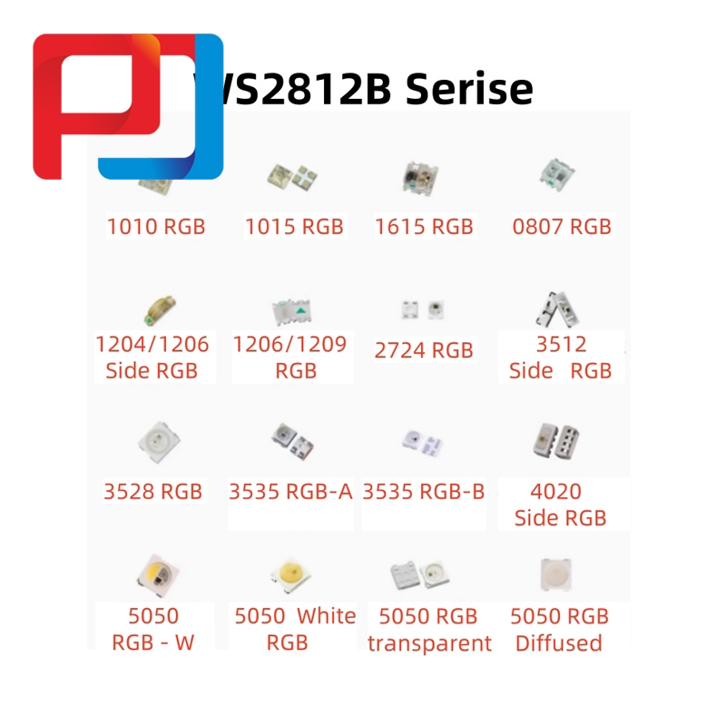 20 / 50 / 100 Chiếc Ws2812b 5v Ws2812 5050 3528 4020 1204 1209 0807 ...
