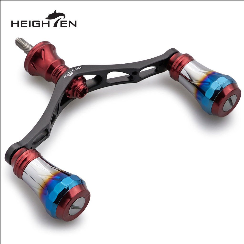 Tay cầm quay HEIGHTEN 95mm có núm 20mm cho máy câu cá Shimano Sephia ...