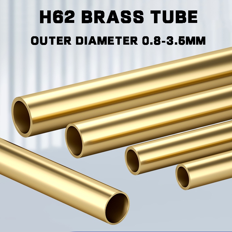 H62 Ống đồng thau Đường kính ngoài 0,8-3,5MM Ống đồng thau Tay áo thanh đồng rỗng | Shopee Việt Nam