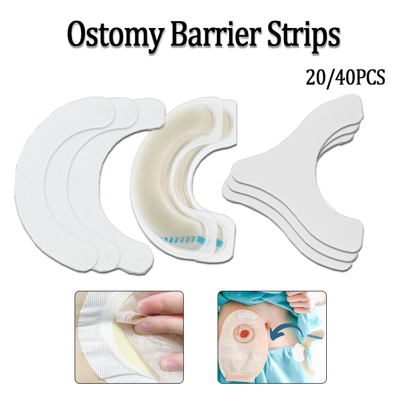Elastic Ostomy Barrier Strips Medical Grade Hydrocolloid Barrier ...