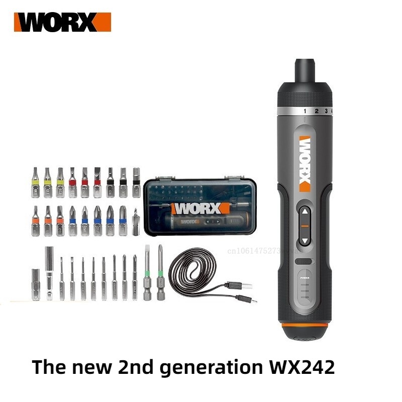 Máy KHOAN 2022 MỚI WORX WX242 DC 4V VÍT MÁY KHOAN TAY CÓ THỂ SẠC MÁY ...