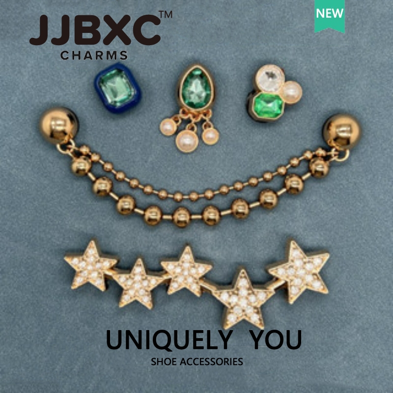 JJBXC Charm phu kien giay Cross Khoa trang tri kim loai ket cau kim ...