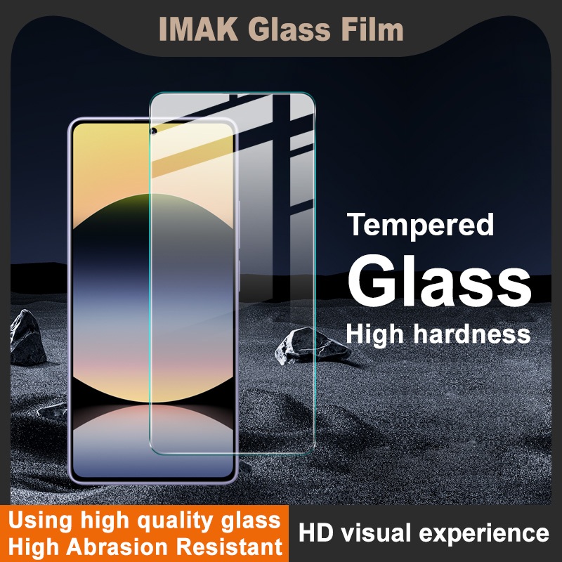 Phim kính cường lực trong suốt imak Redmi Note 14S 4G Phim bảo vệ màn hình điện thoại di động 9H ...