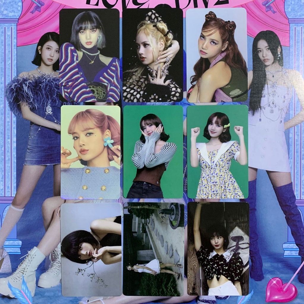 Blackpink lisa photocard official, Album Card | Shopee Việt Nam