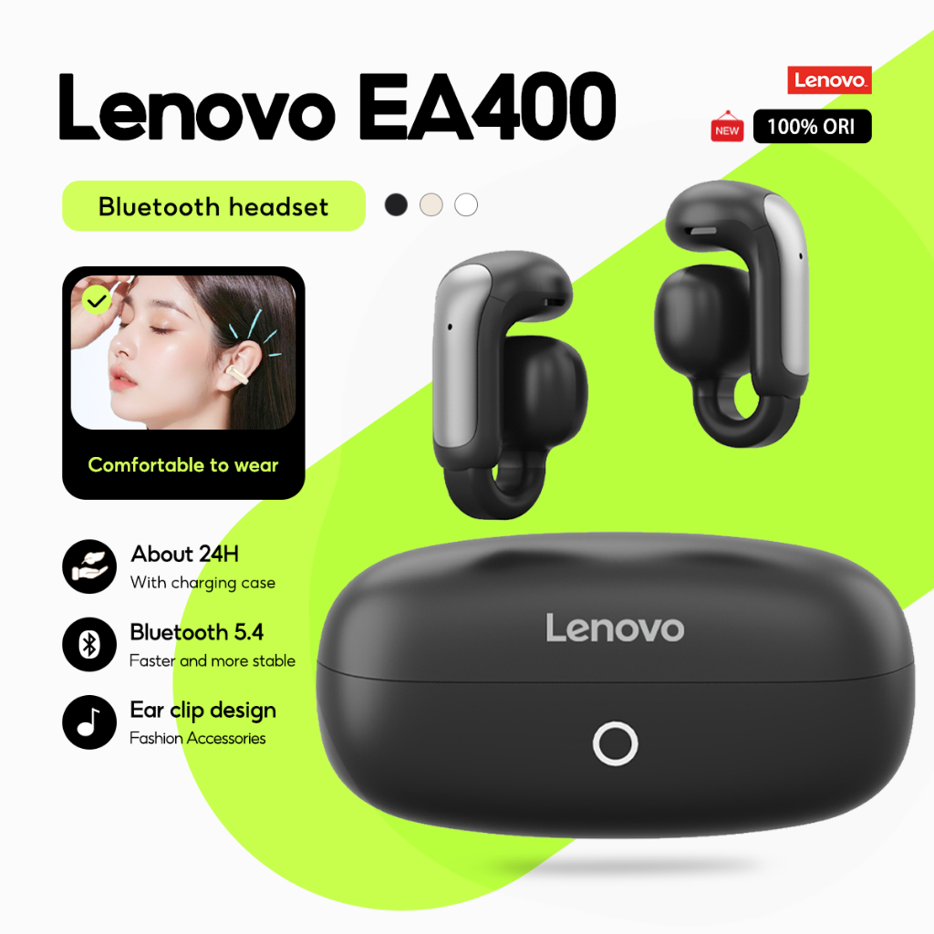 Tai nghe Lenovo EA400 Tai nghe không dây Bluetooth Tai nghe loại mở Tai ...