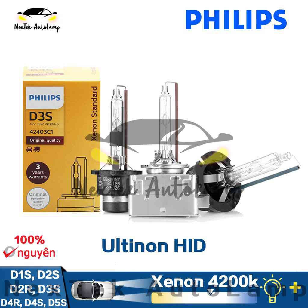 Philips D1S D1R D2S D2R D3S D4S D4R D5S 4200K 35W Đèn pha ô tô Bóng đèn ...