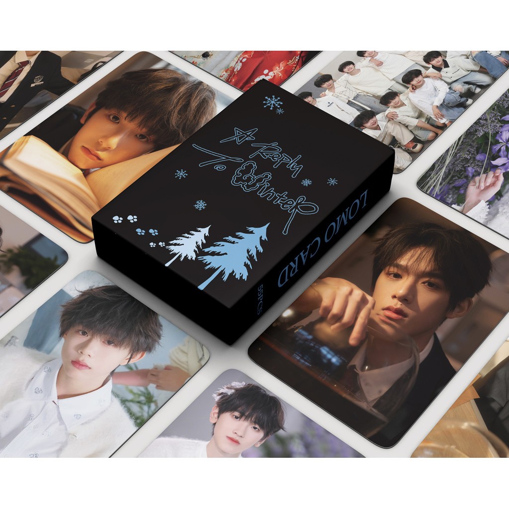 50-55pcs TF Family 4th generation Hologram Laser Lomo Cards ‌Aiden Zuo ...