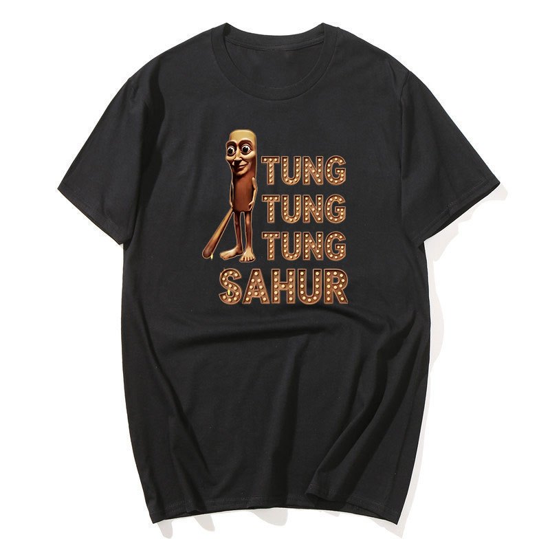 Ngộ nghĩnh Tung Tung Tung Tung Saur Ý Brainrot Meme Áo Unisex Thời ...