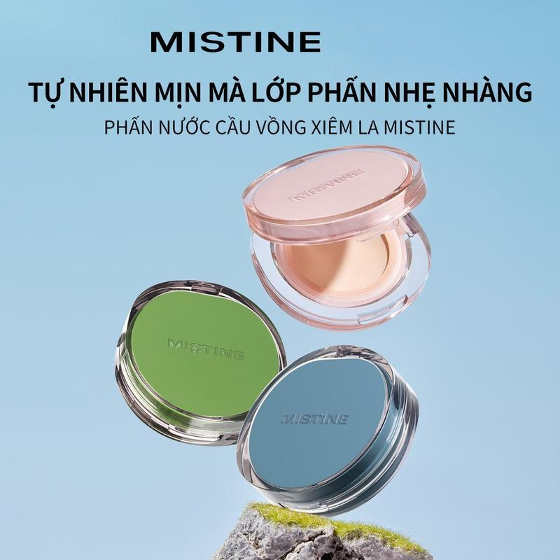Cushion cầu vòng Xiêm La MISTINE 2 lõi (Cushion 13g*2) MISTINE SOFT ...