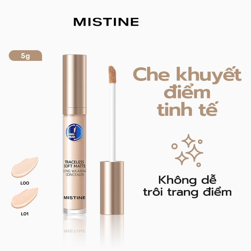 Kem che khuyết điểm dạng lỏng lâu trôi tiện dụng MISTINE | Shopee Việt Nam