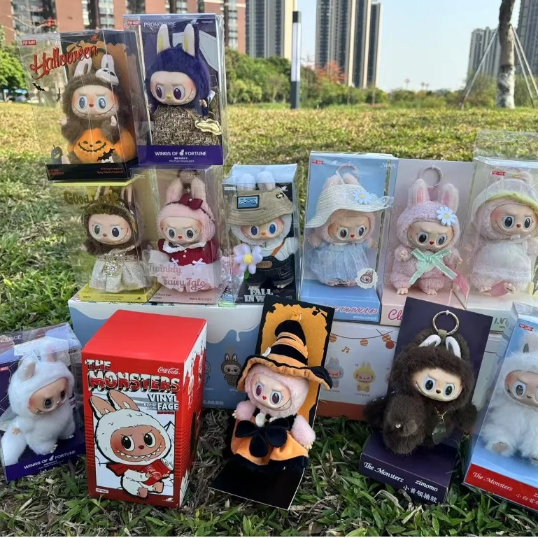 POP MART LABU Vinyl Sang Trọng Búp Bê Mặt Dây Chuyền 1: 1 Chất Lượng ...