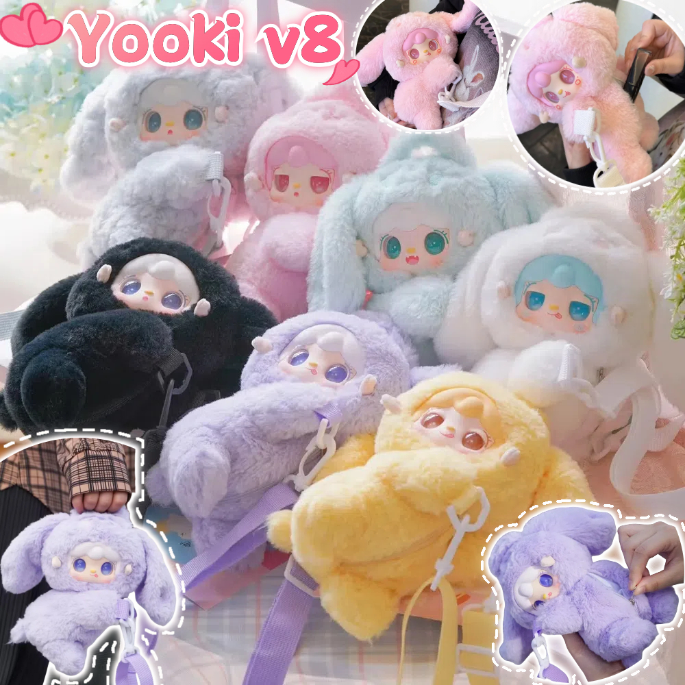 Yooki V1/V2/V3/V4/V6/V9 Plush Hộp Mù | Yooki HẢI SẢN Blind Box Búp bê ...