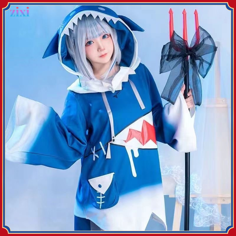 (Sẵn sàng) Hololiveen ba chiều liveen Gwar Gura # Gura zxjcr trang phục ...