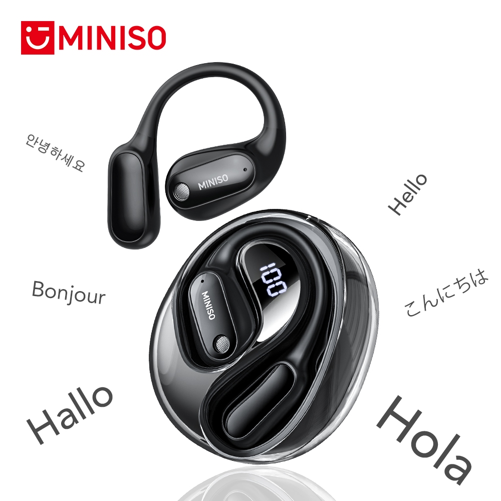 Miniso MS190 AI dịch 135 ngôn ngữ Tai nghe Bluetooth OWS Khử tiếng ồn ...