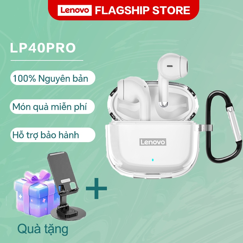 Tai Nghe Bluetooth Lenovo LP40 Pro Không Dây gaming có mic Âm thanh nổi HD Tai phone Độ trễ thấp ...