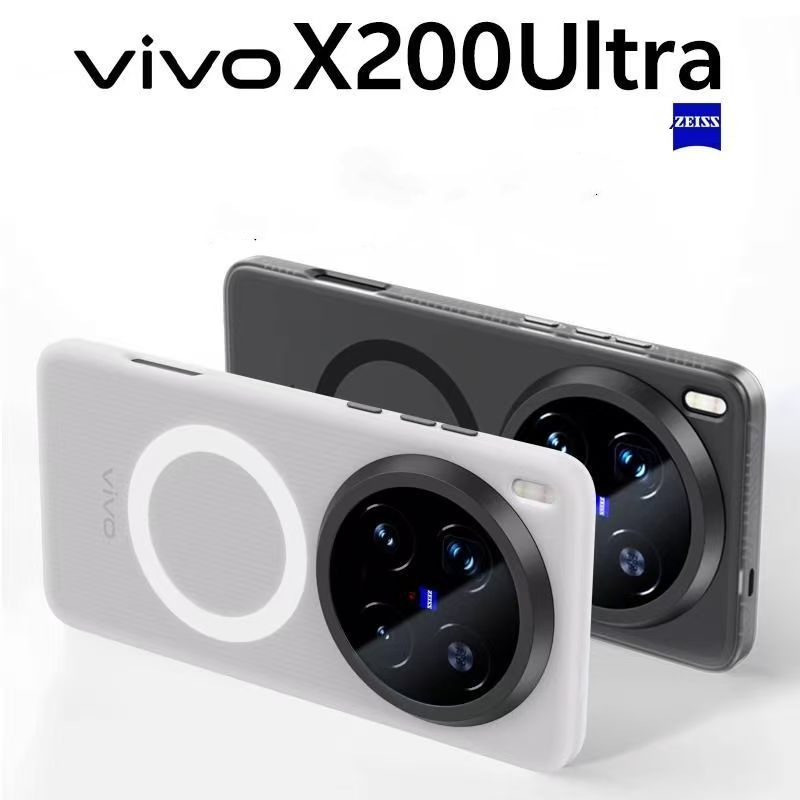 Dành Cho VIVO X200 x100 Ultra X200S x100s Ốp Lưng Thời Trang Mờ Nam Châm Trong Suốt Sạc Không ...