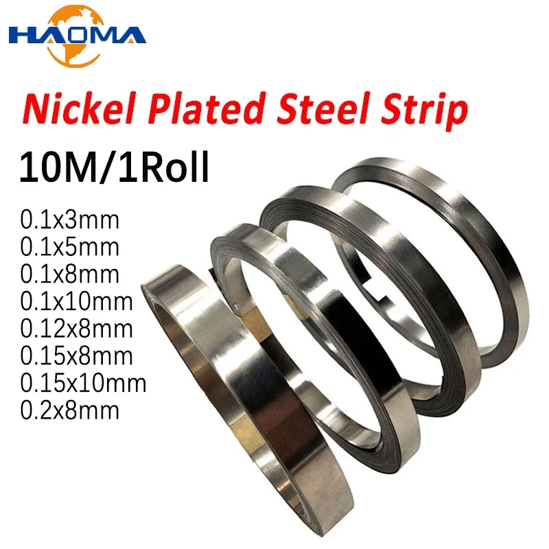 10M Mạ Niken 18650 Pin Li-ion Mạ Niken Dây Thép Dây Kết Nối Cho Pin Kết ...