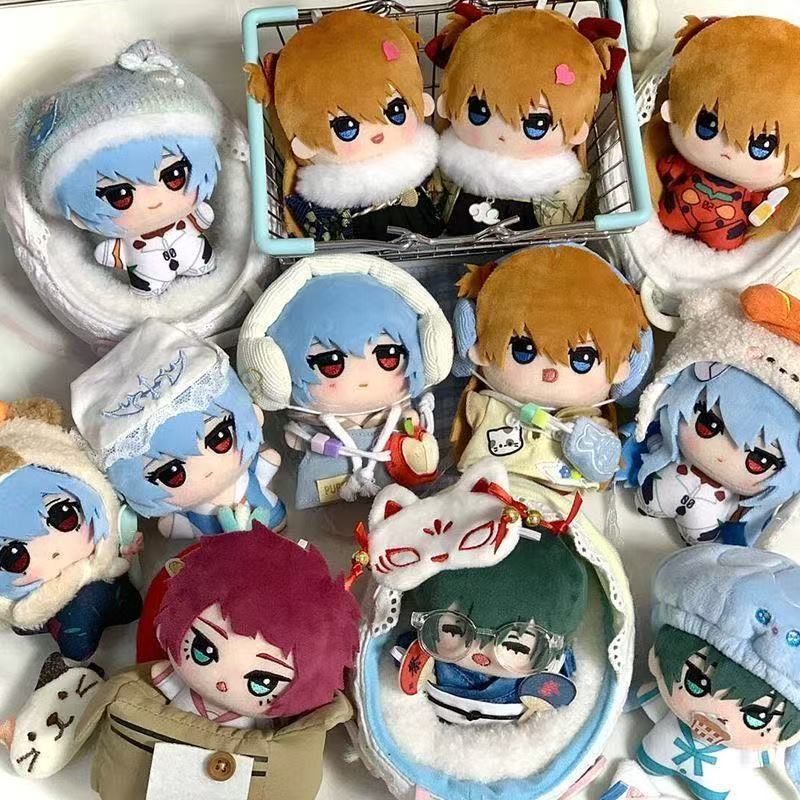 Dễ Thương Mini Sang Trọng EVA Búp Bê Anime Neon Genesis Evangelion Hoạt ...