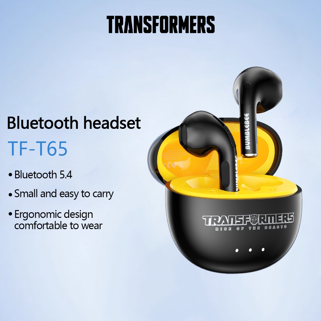 Tai nghe Bluetooth Transformers TF-T65 - Chống ồn, Chống nước, Nhỏ gọn ...
