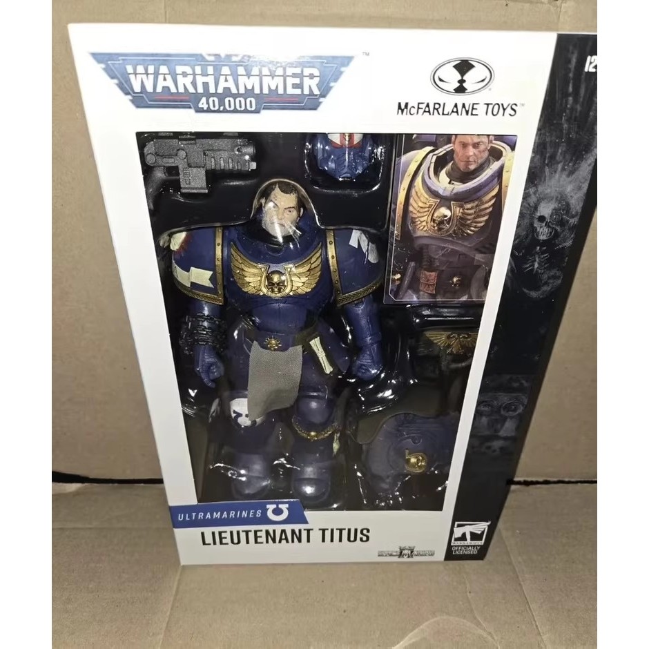 McFarlane Warhammer 40K Starfighter 2 Trung úy Titus Astartes Deist ...
