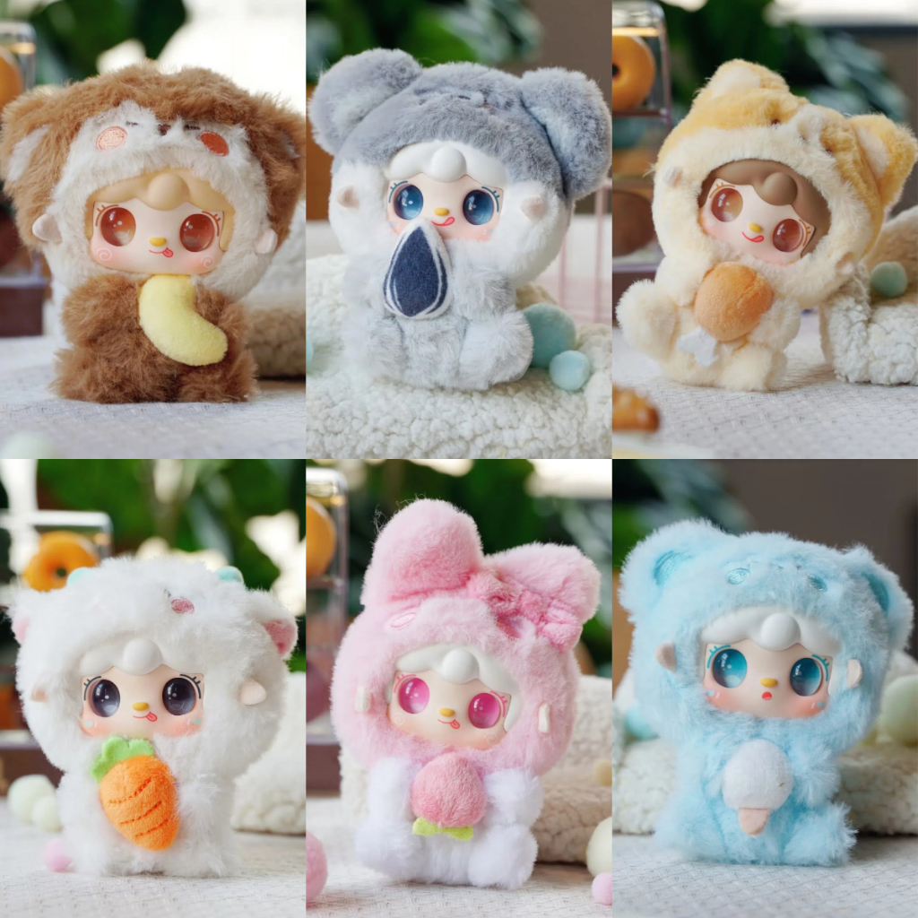 Yooki V10 Mini Plush Hộp Mù | Yooki Sở thú Blind Box Búp bê Vinyl Bản ...