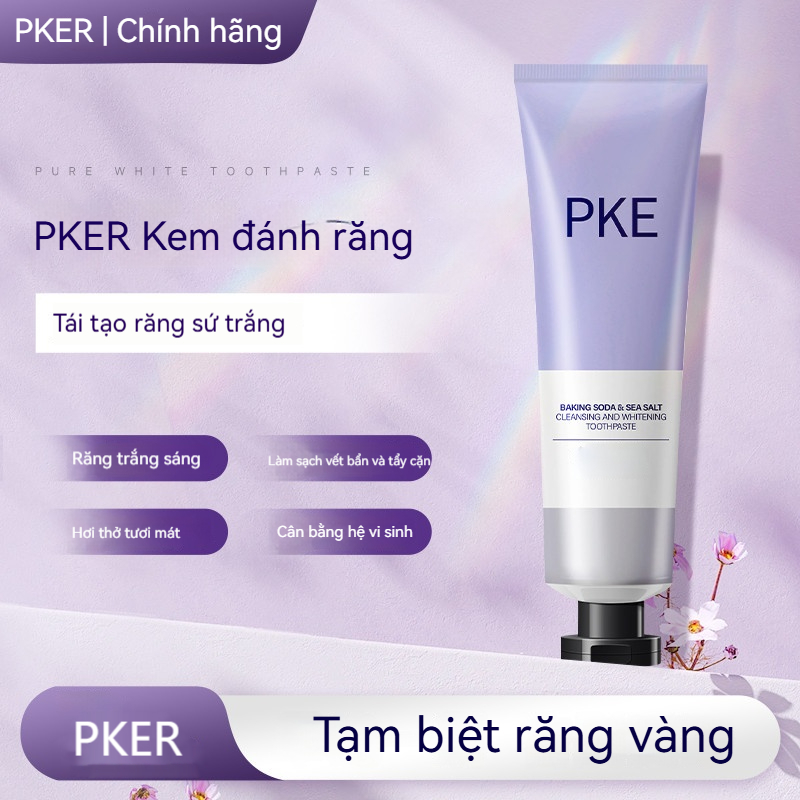 PKE PKER Kem Đánh Răng Vết Bẩn Răng Hơi Thở Tươi Làm Trắng Hơi Thở Tươi ...