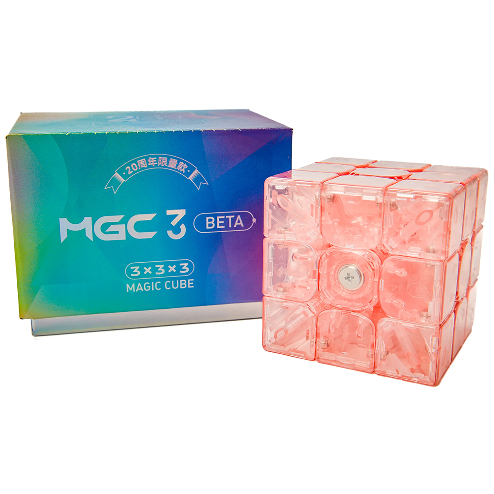 Limited edition YongJun MGC Beta 3x3 Magnetic Cube Maglev Ball Core UV ...