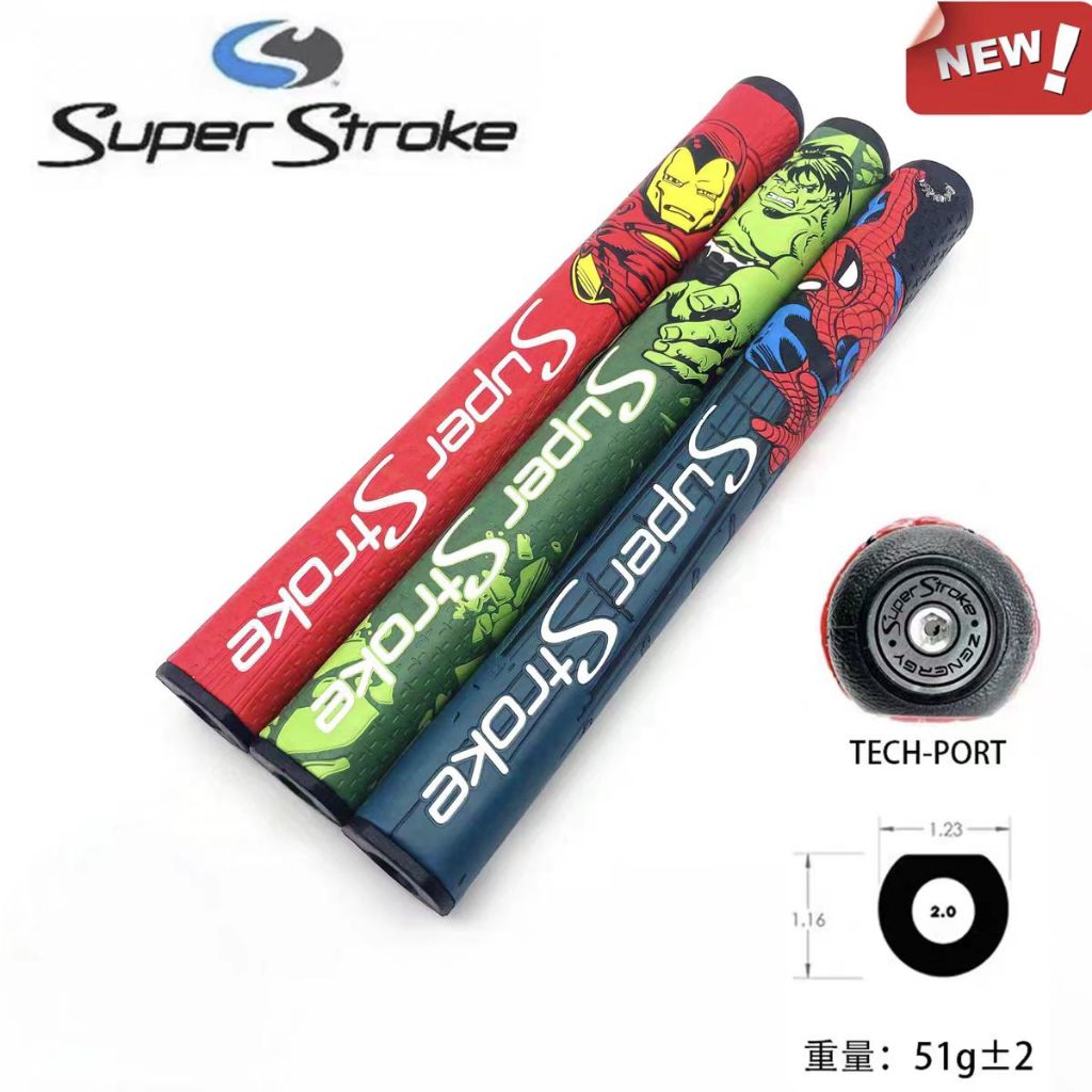 Mới Marvel Series Super Stroke Golf Putter Grip Tour 2.0 Phiên Bản Giới ...