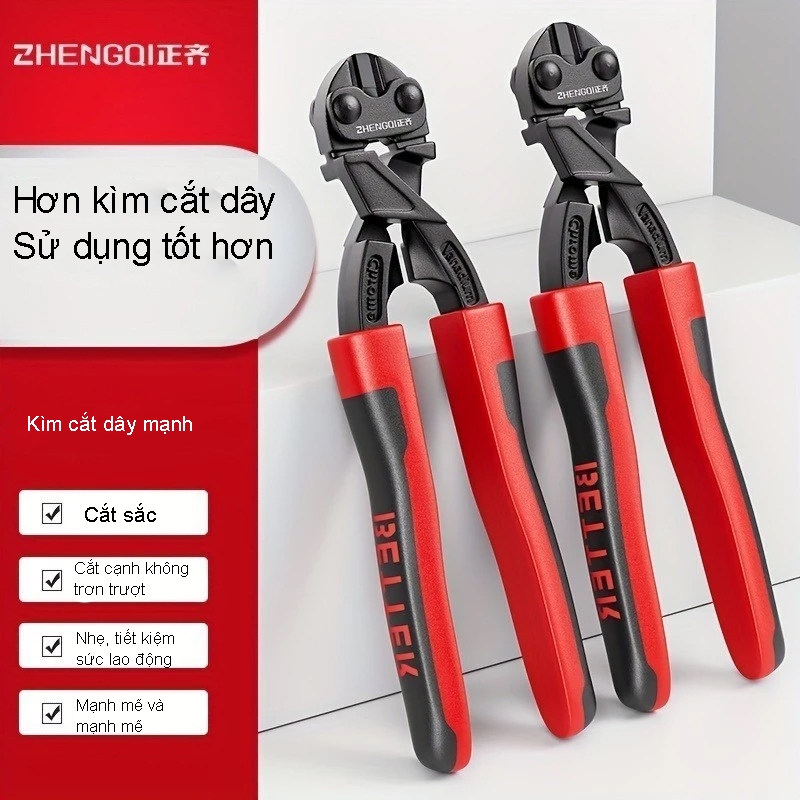 Máy cắt dây tiết kiệm lao động mini 8in-Kem cáp cấp công nghiệp, kéo ...