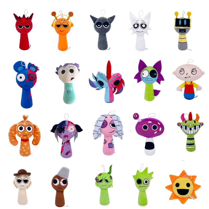 Sprunki Incredibox sprunki đồ chơi sang trọng quà tặng Giáng sinh cho ...